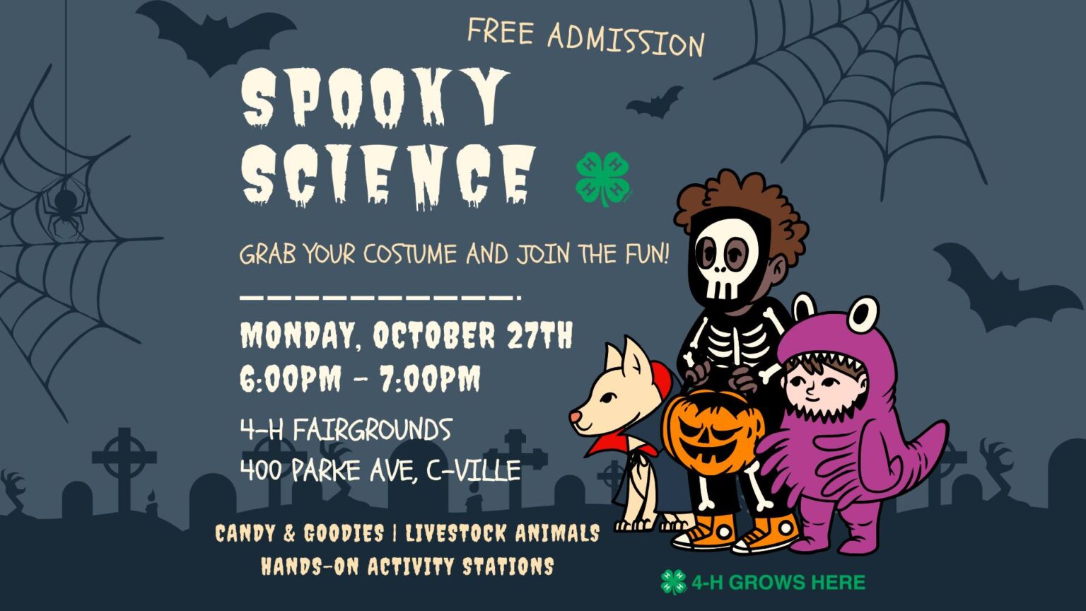 Spooky Science | Montgomery County Visitors & Convention Bureau